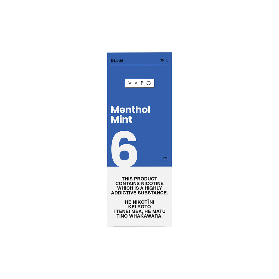 Shop VAPO Menthol Mint E-Liquid | VAPO NZ