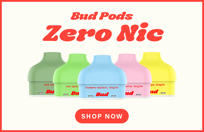 Shop Bud Disposable Vapes & Pod Vapes | VAPO NZ